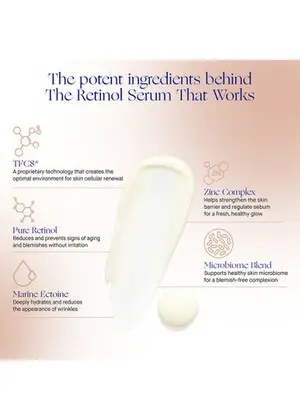 Augustinus Bader The Retinol Serum Beyond Beauty, Floral, Reduce The Appearance Of Deep Lines - Na