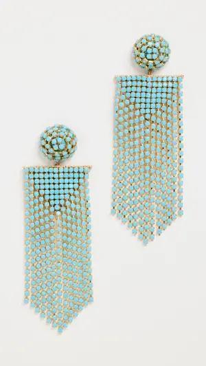 Deepa Gurnani Fanning Drop Earrings