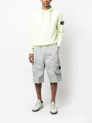 Stone Island Cotton-blend Drop-crotch Shorts