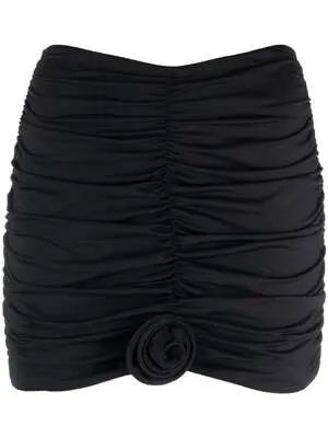 LA REVECHE Lillibet Mini Skirt - Black