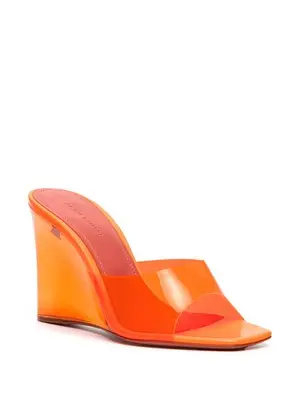 Amina Muaddi 100mm Lupita Sandals