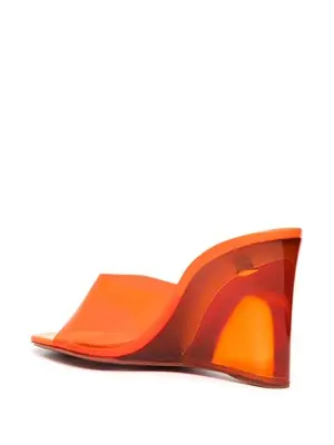 Amina Muaddi 100mm Lupita Sandals