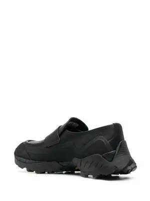ROA Logo-print Leather Loafers