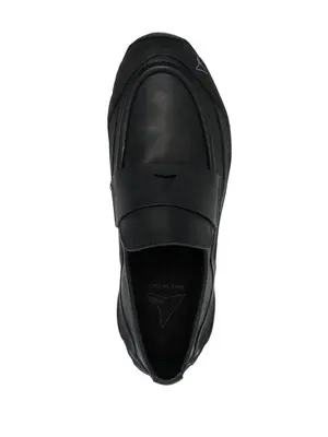 ROA Logo-print Leather Loafers
