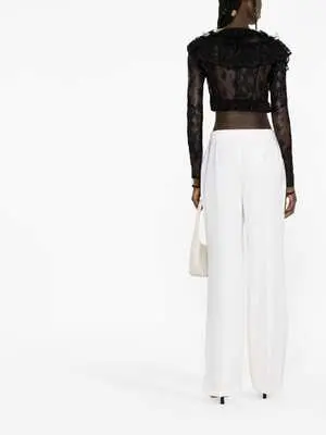 Alexander McQueen Wide-leg Trousers - Neutrals