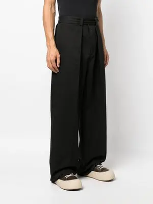 JIL SANDER Loose-cut Cotton Trousers