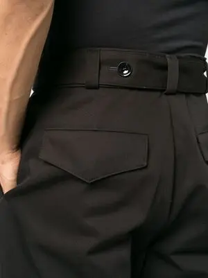 JIL SANDER Loose-cut Cotton Trousers