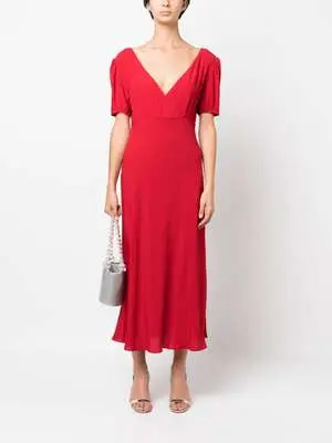 N°21 Tie-fastening Midi Dress