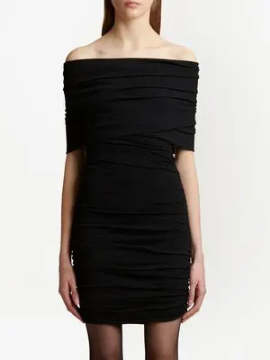 Khaite The Aerica Draped Dress