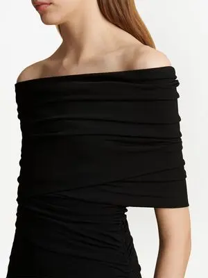 Khaite The Aerica Draped Dress