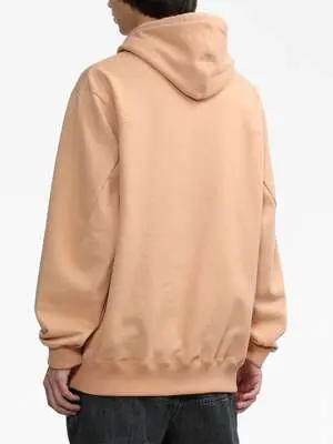 Doublet Braided-Hair Cotton Hoodie In Neutrals - 50% Off