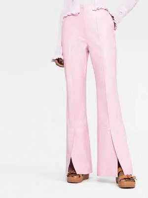Nanushka Split-hem Flared Trousers