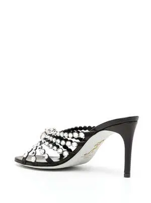Rene Caovilla 90mm Crystal-embellished Sandals