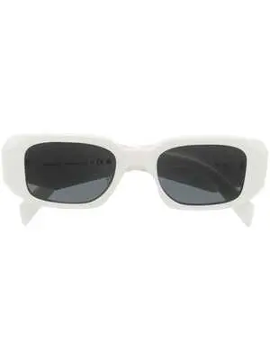 Prada White Square Sunglasses