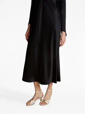 Khaite Olivier Silk Midi Dress