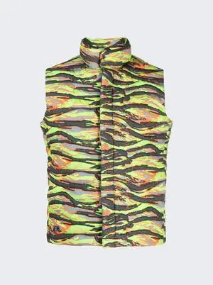 ERL Printed Quilted Puffer Vest