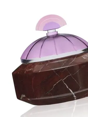 REFLECTIONS COPENHAGEN Cherry Bonbonniere Crystal-detail Bowl