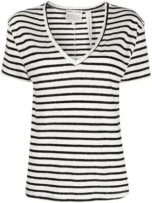 Each X Other Striped V-neck T-shirt