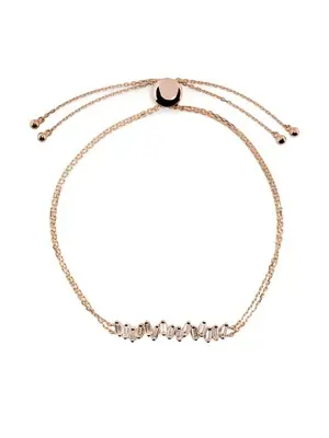 SUZANNE KALAN 18kt Rose Willow Diamond Bracelet - Gold