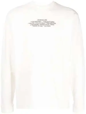 BETHANY WILLIAMS Logo-print Long-sleeved T-shirt