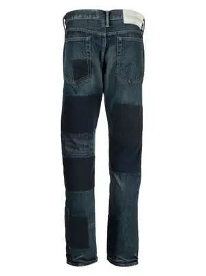 NEIGHBORHOOD Patch-detail Washed-denim Jeans