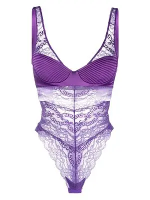 Versace Lace-detail Bodysuit