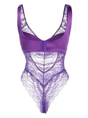 Versace Lace-detail Bodysuit