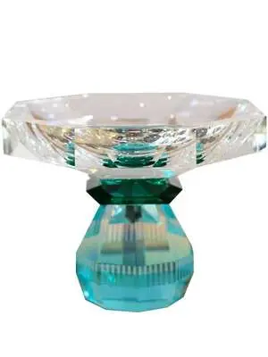 REFLECTIONS COPENHAGEN Madison Crystal Bowl Blue
