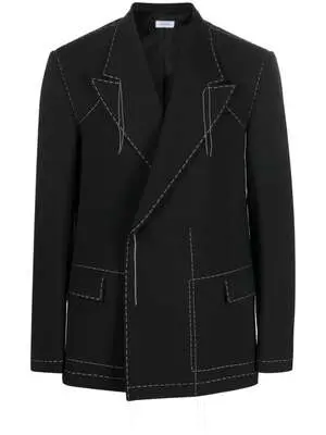 Off-white Double Breasted Tuxedos For Men
