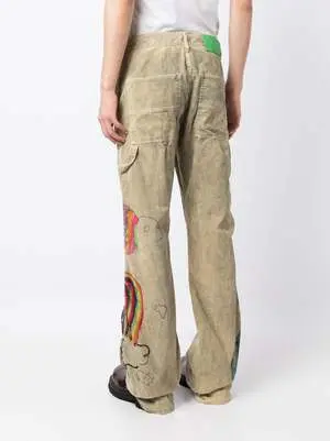 Off-White Cartoon Flared Carpenter Pants