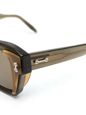 AKONI Hercules Square-frame Sunglasses