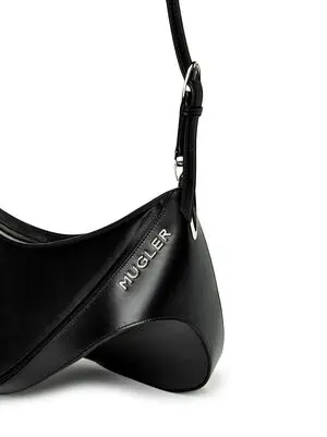 MUGLER Large Smooth Spiral Tote