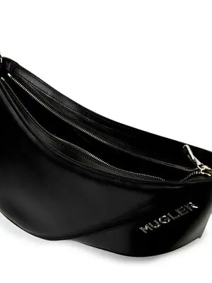 MUGLER Large Smooth Spiral Tote