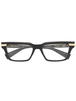 Balmain Square Frame Sunglasses - Black