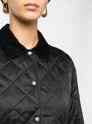 Barbour Deveron Quilted Jacket - Black