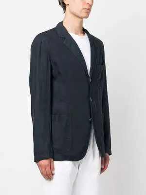 Aspesi Stepped Lapels Single-breasted Blazer