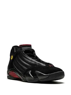 JORDAN Air 14 Retro Last Shot Sneakers - Black