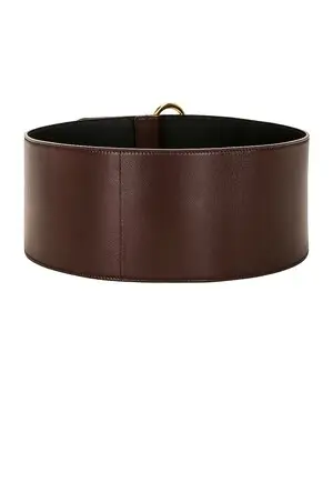 Saint Laurent Wide Leather Belt