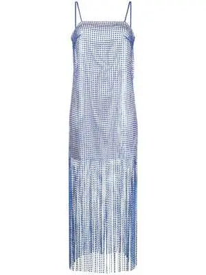 Remain Birger Christensen Sequinned-fringe Maxi Dress