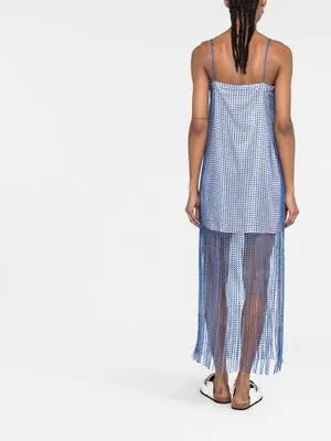 Remain Birger Christensen Sequinned-fringe Maxi Dress