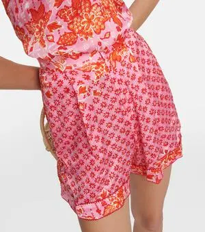 Poupette St Barth Isabelle Floral Shorts