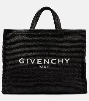 Givenchy G-tote Large Raffia-effect Shopper