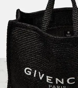Givenchy G-tote Large Raffia-effect Shopper