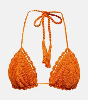 Anna Kosturova Anna Kosturova Crochet Bikini Top No