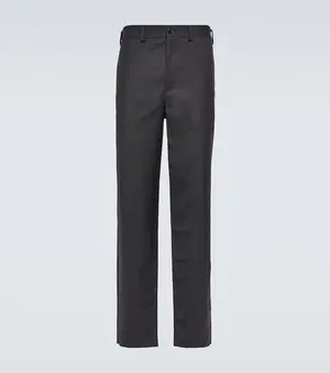 Undercover Slim Wool And Mohair Trousers