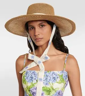 Agua Bendita Raffia Sun Hat