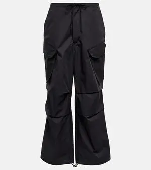 AGOLDE Ginerva Cotton Cargo Pants - Black