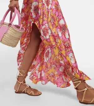 Poupette St Barth Floral Maxi Dress