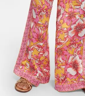 Poupette St Barth Isabelle Printed Jumpsuit - Orange