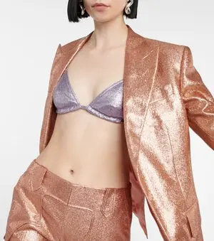 TOM FORD Metallic Bralette